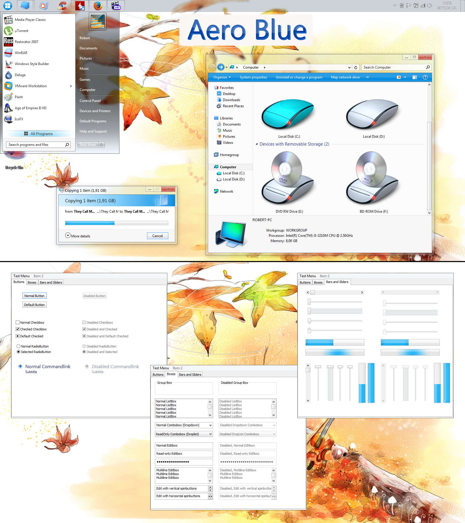 Aero Blue by Robi450 on DeviantArt