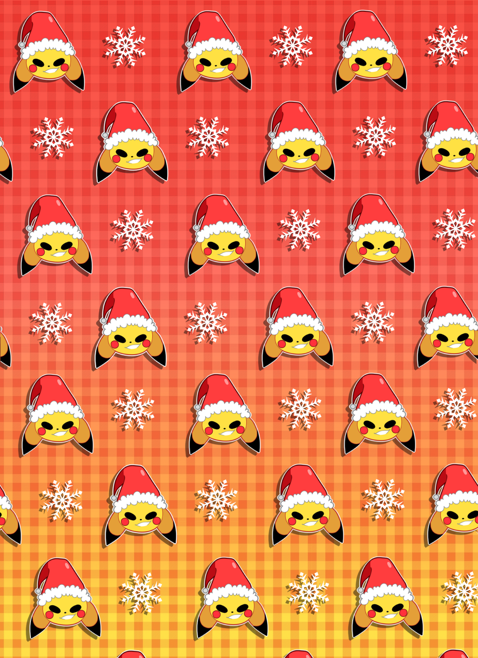 Pikachu Christmas Background by SodaPOPPO on DeviantArt