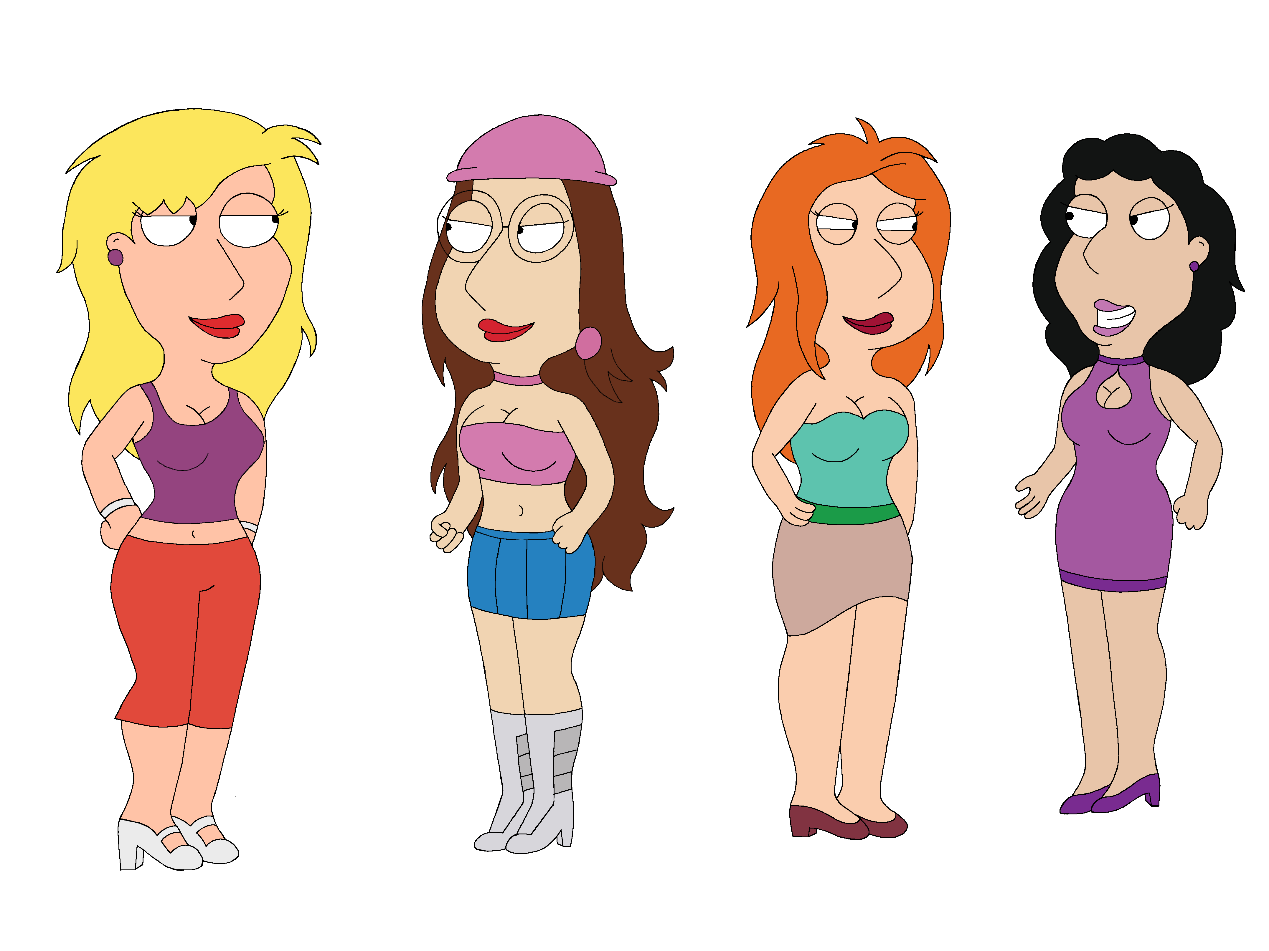 Alternate Universe FG Girls by tjlive5 on DeviantArt