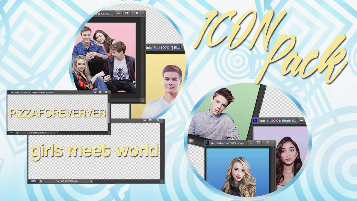 GIRLS MEET WORLD ICON PACK by tayrushlynch on DeviantArt