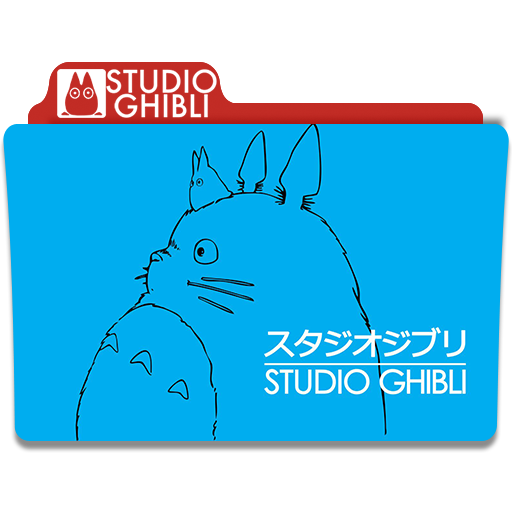 Studio Ghibli Collection folder icon by aliheydari1381 on DeviantArt