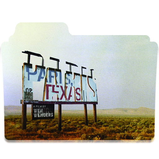 Paris, Texas 1984 folder icon by aliheydari1381 on DeviantArt