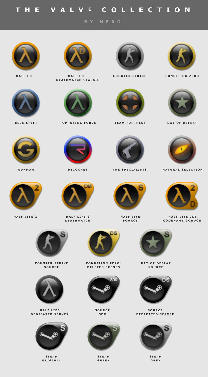 The Valve Collection by nero120 on DeviantArt