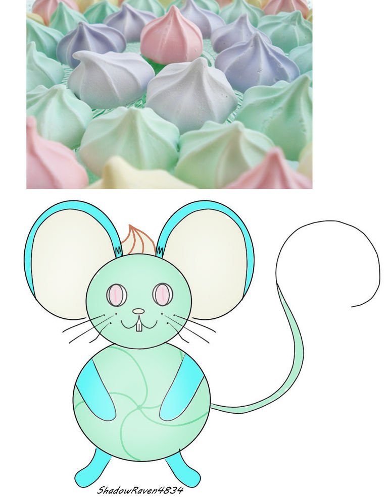 Pastel Meringue Cookie Mouse Custom by ShadowRaven4834 on DeviantArt