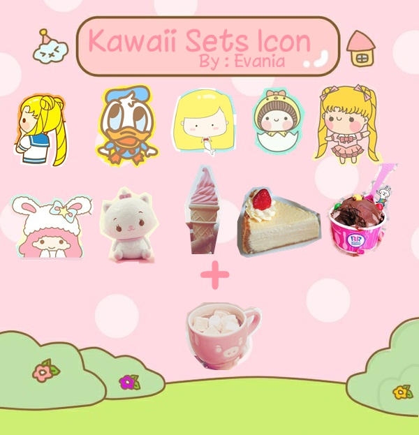 Kawaii Sets by vaniaebtv on DeviantArt