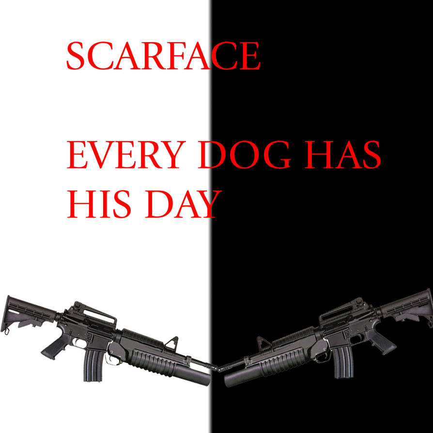 Scarface dog by marcoloco on DeviantArt