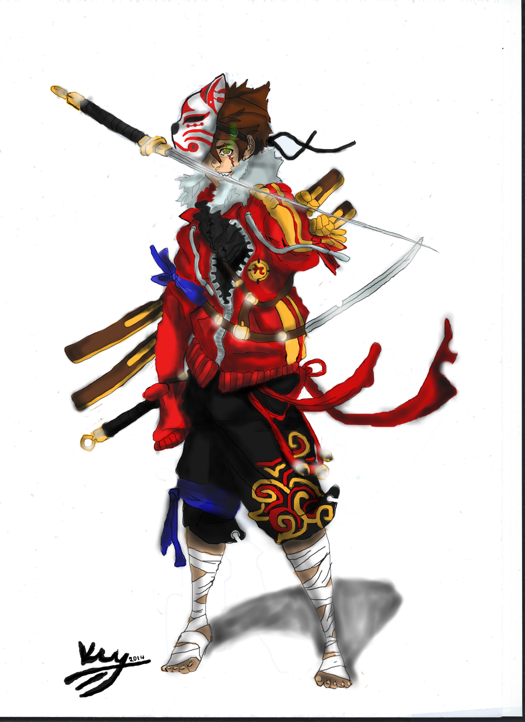 One Armed Swordsman Weapon