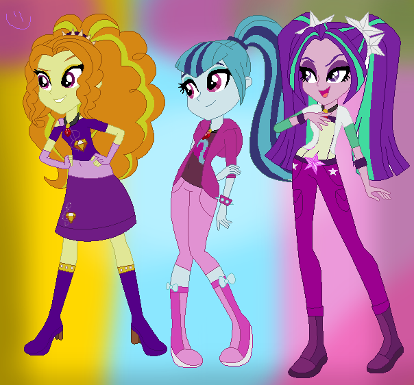 The Dazzlings(New Outfit) by SilverTheNekoAgent on DeviantArt