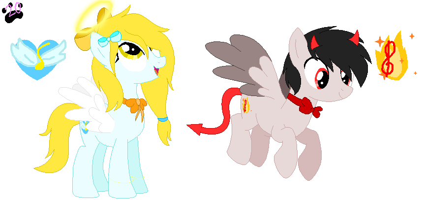 Angelina and Carter by SilverTheNekoAgent on DeviantArt