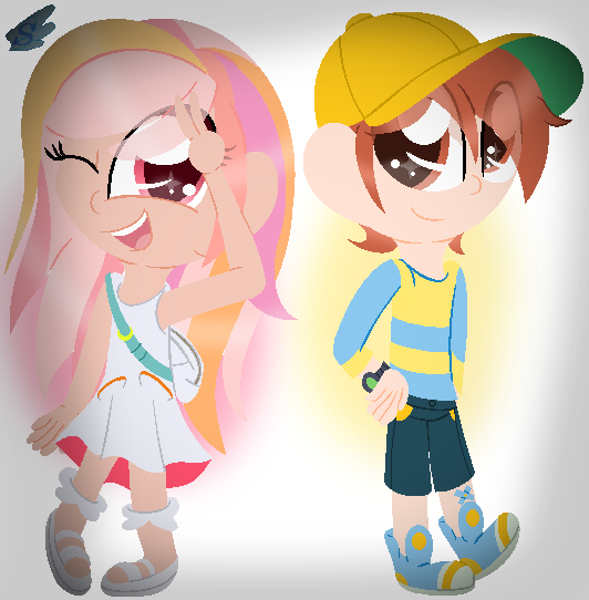 Vanilla and Reycho by SilverTheNekoAgent on DeviantArt