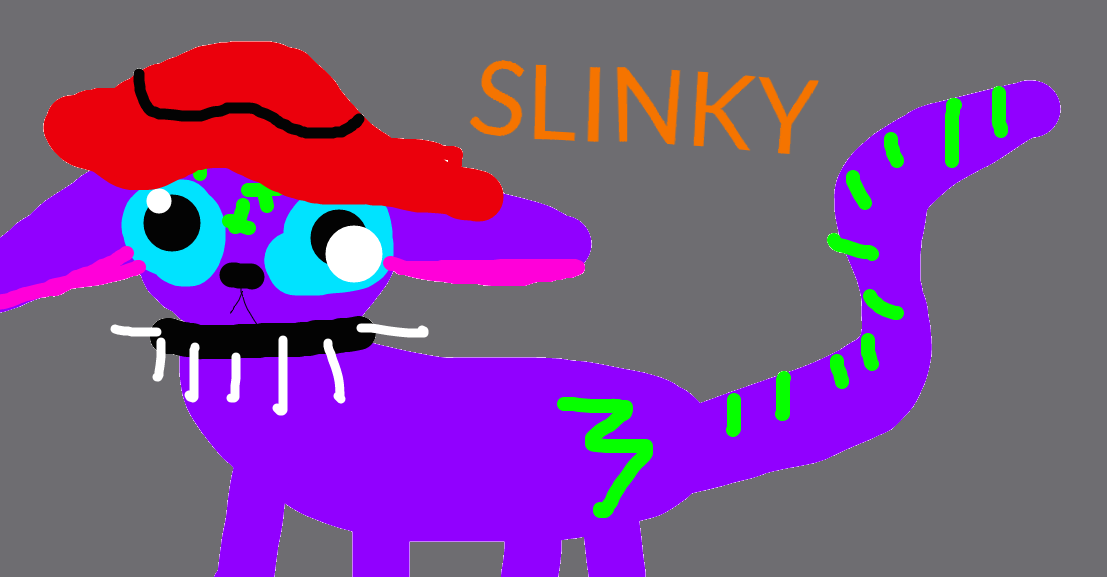 Slinky cat OC by Invader-ZimNess on DeviantArt