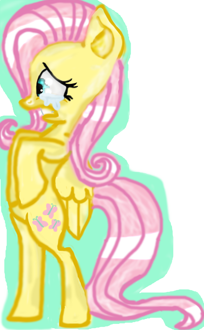 Sad Fluttershy by Fluttershy613 on DeviantArt