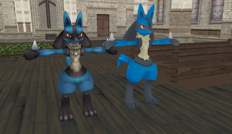 Anime Lucario DL by Valforwing on DeviantArt