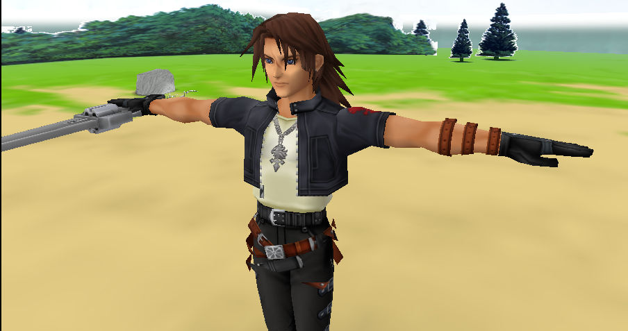 Squall wants to be rigged by Valforwing on DeviantArt