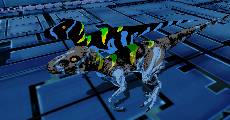 MMD Newcomer Chaos Effect Alpha Raptor + DL by Valforwing on DeviantArt