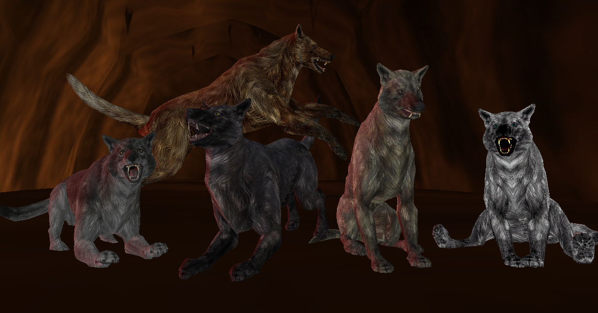 MMD Newcomer Wolf Pack + DL by Valforwing on DeviantArt