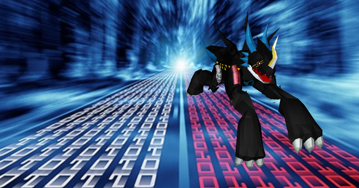 MMD Raidramon + DL by Valforwing on DeviantArt