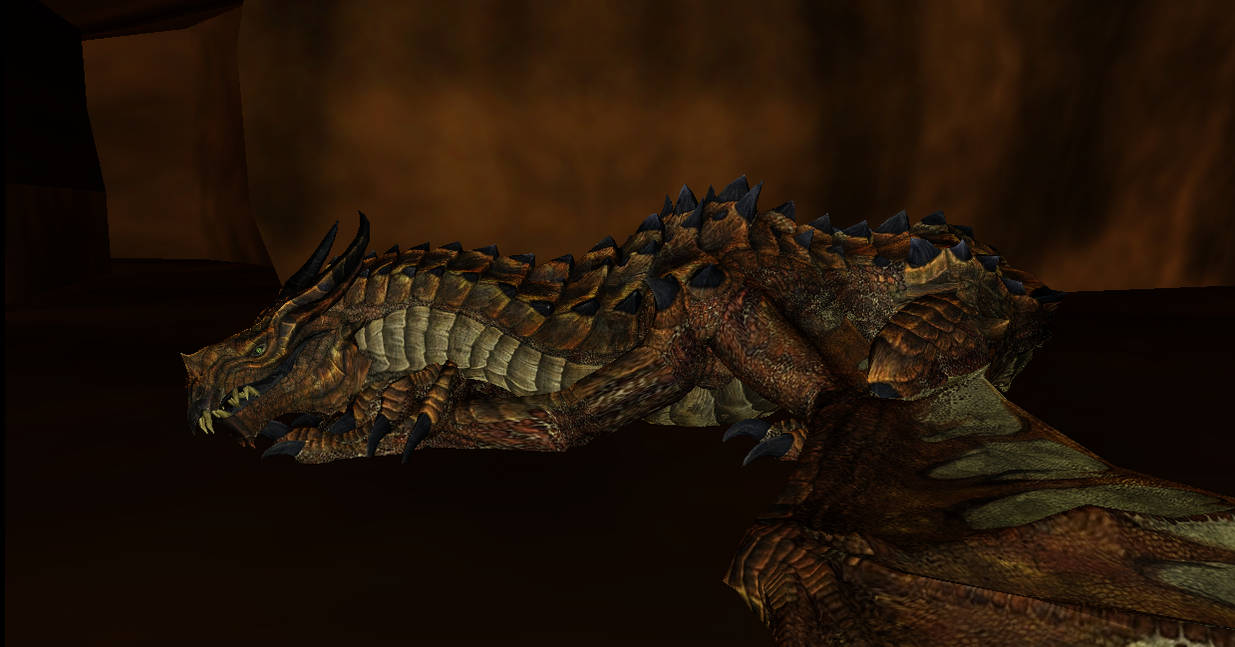 MMD newcomer Skyrim Ancient Drake + DL by Valforwing on DeviantArt