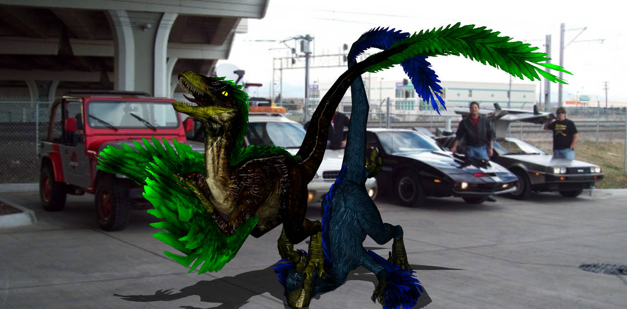 MMD Newcomer Feathered Raptors + DL by Valforwing on DeviantArt