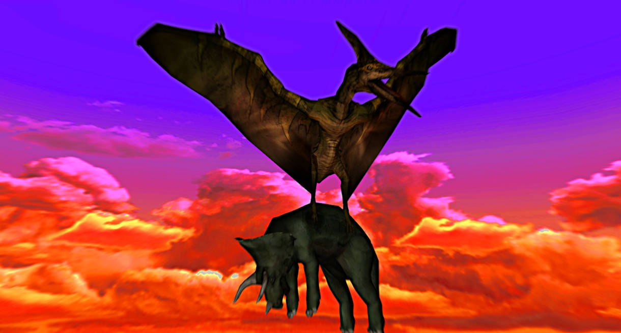 MMD Newcomer Primal Pterodon + DL by Valforwing on DeviantArt