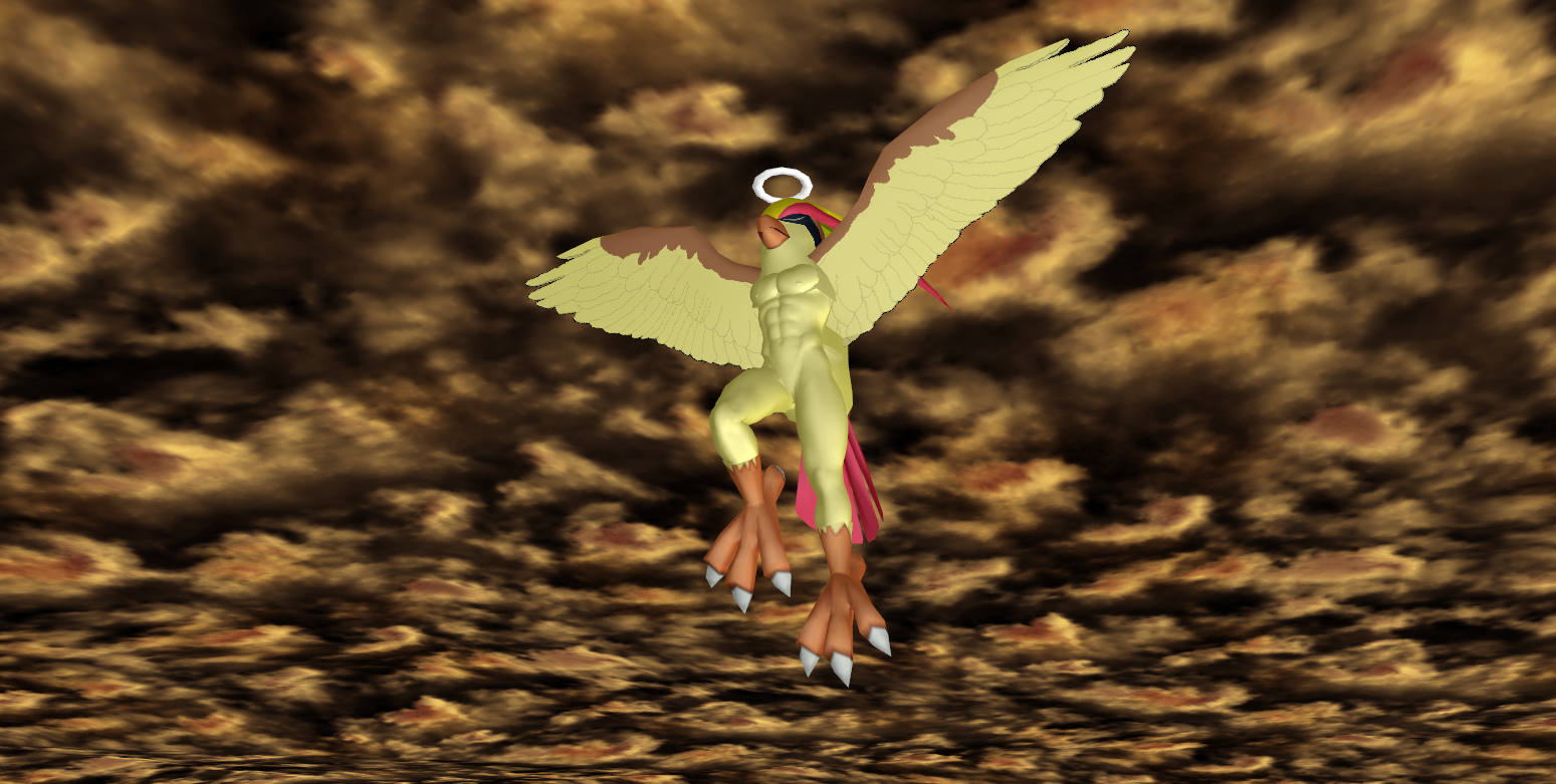 MMD Newcomer Bird Jesus + DL by Valforwing on DeviantArt