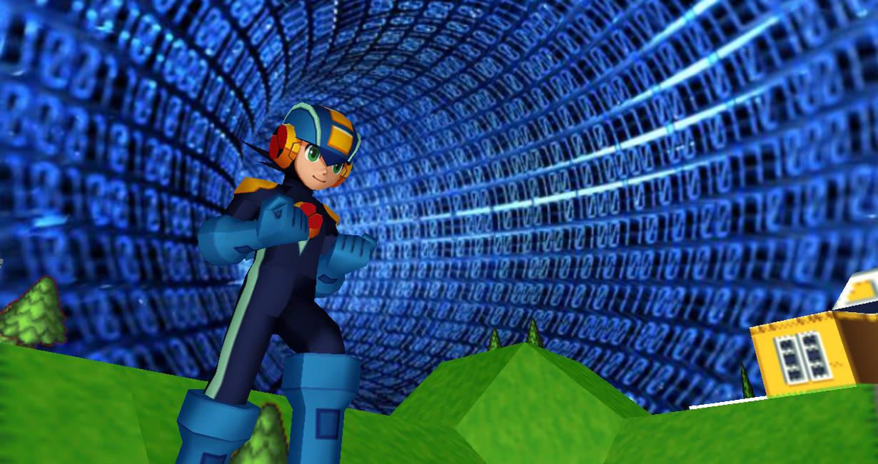 MMD Newcomer Megaman Hub + DL by Valforwing on DeviantArt