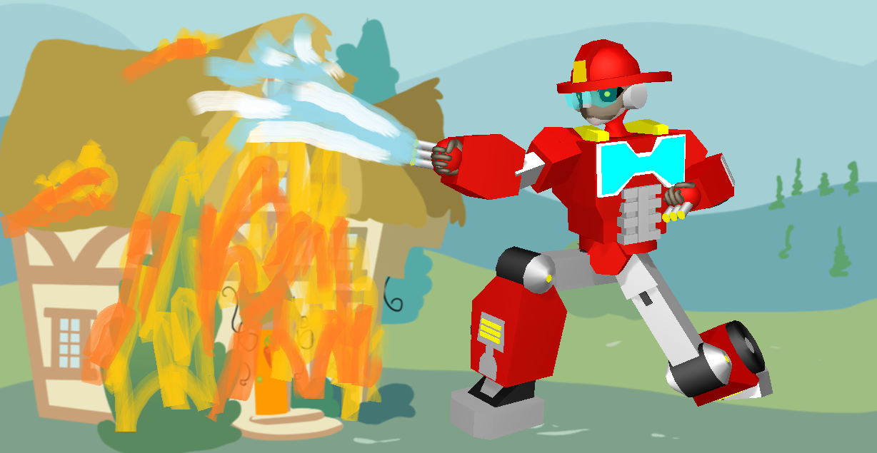 MMD Newcomer Heatwave The Fire Bot + DL by Valforwing on DeviantArt