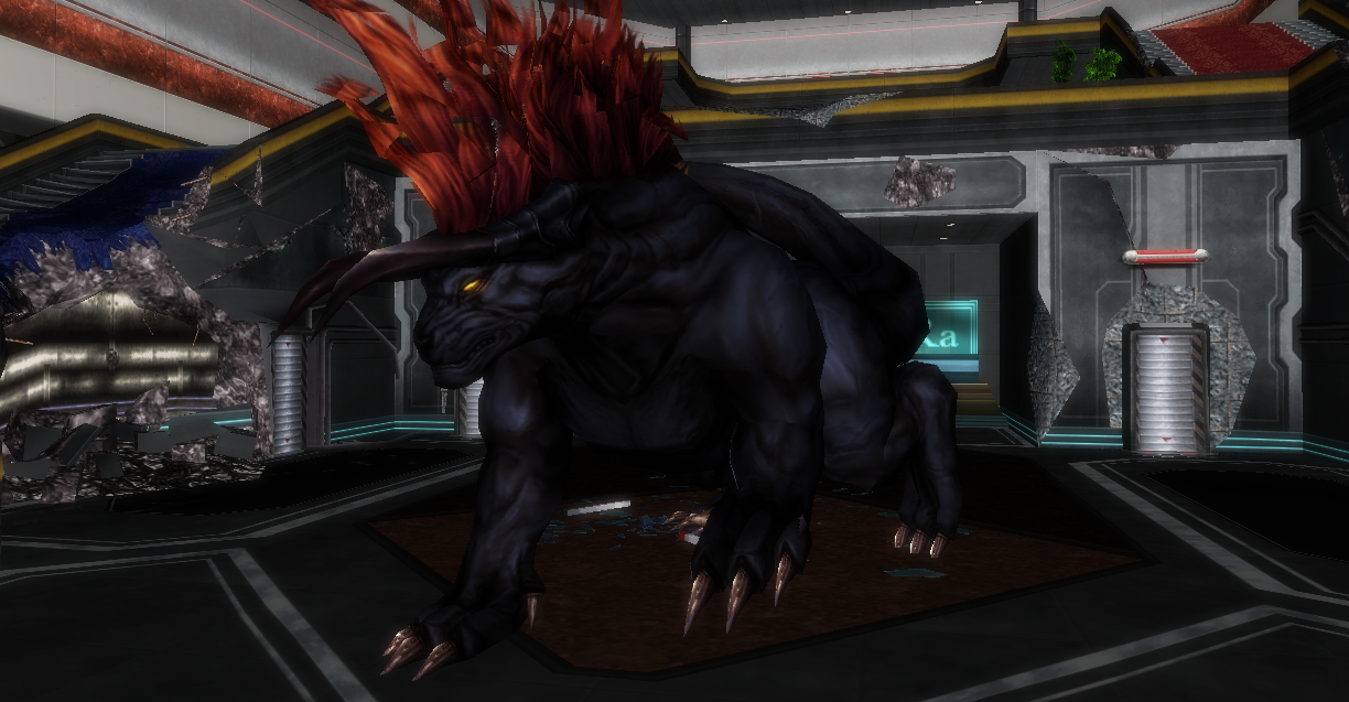 MMD newcomer Crisis Core Behemoth + DL by Valforwing on DeviantArt