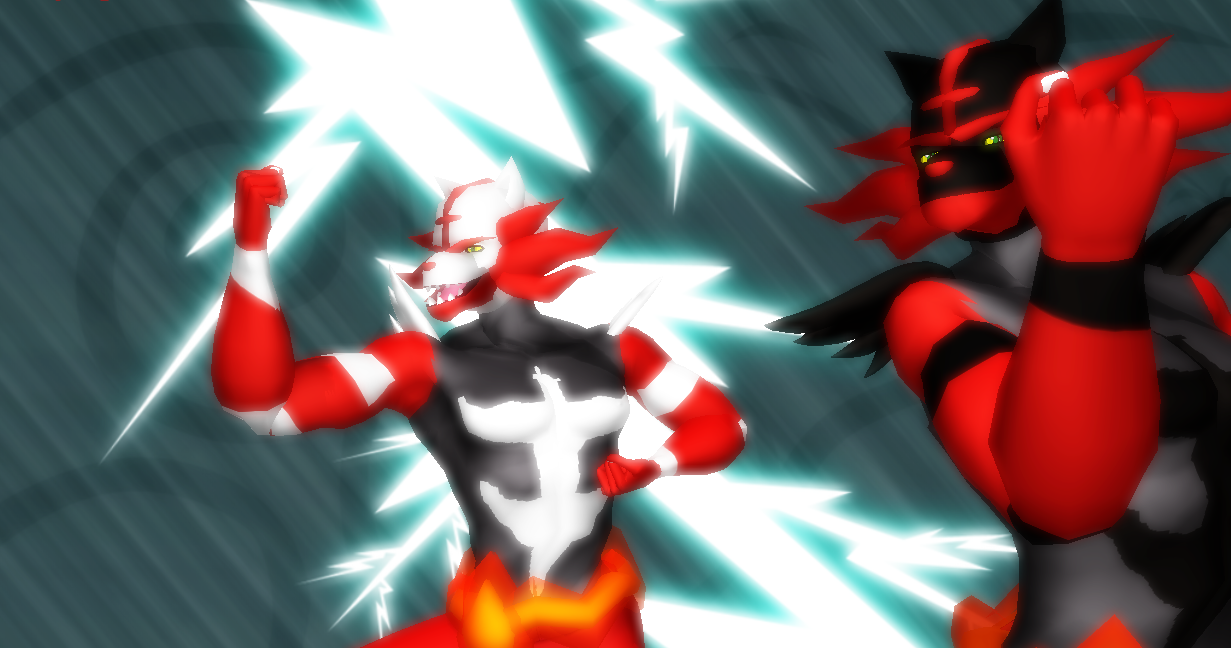 MMD Newcomer Incineroar +DL by Valforwing on DeviantArt