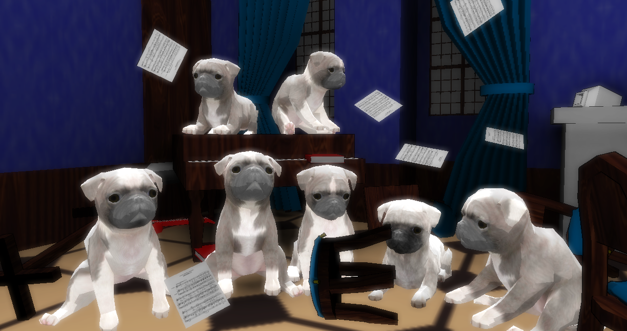 MMD Newcomer Fancy Pug + DL by Valforwing on DeviantArt