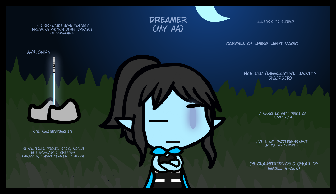 Walfas OC: Dreamer (My Sona/AA) by DreamerGlimmer on DeviantArt