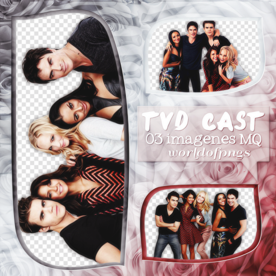 Pack png 45 - TVD Cast by worldofpngs on DeviantArt