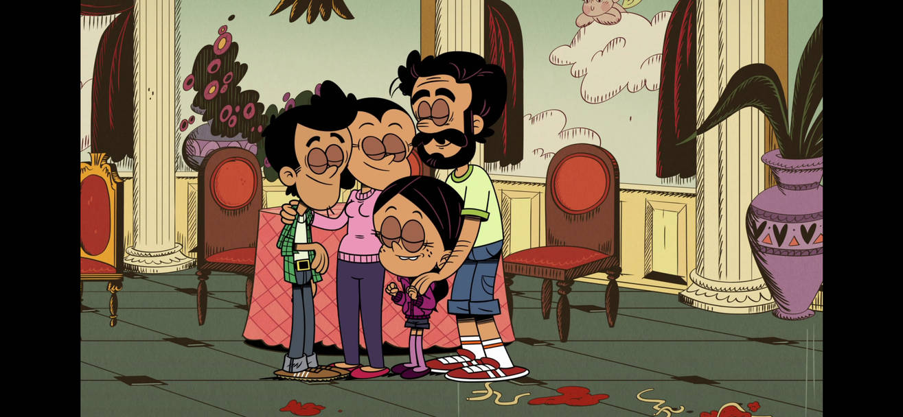 Santiago family hug by CurranJustice on DeviantArt