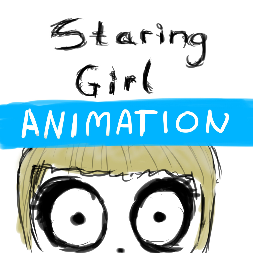 Staring Girl - Animation inspired by Tim Burton by TeenageHuman on ...