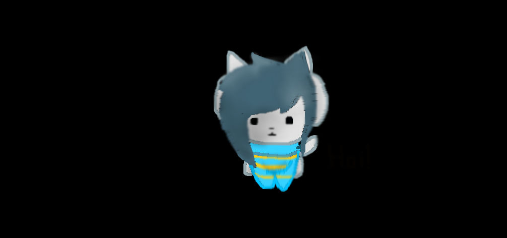Temmie the Tem by SpiritGirlAJ on DeviantArt