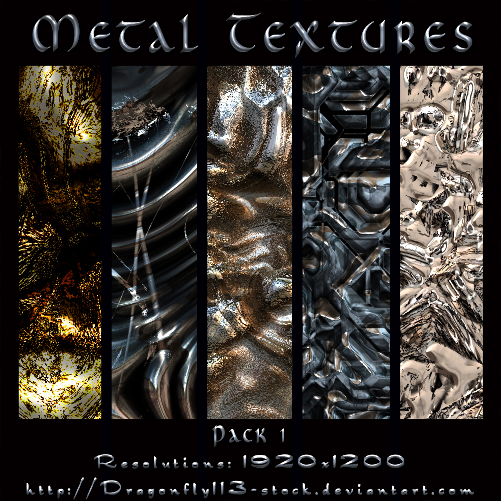 Metal Textures Pack 1 by BFstock on DeviantArt