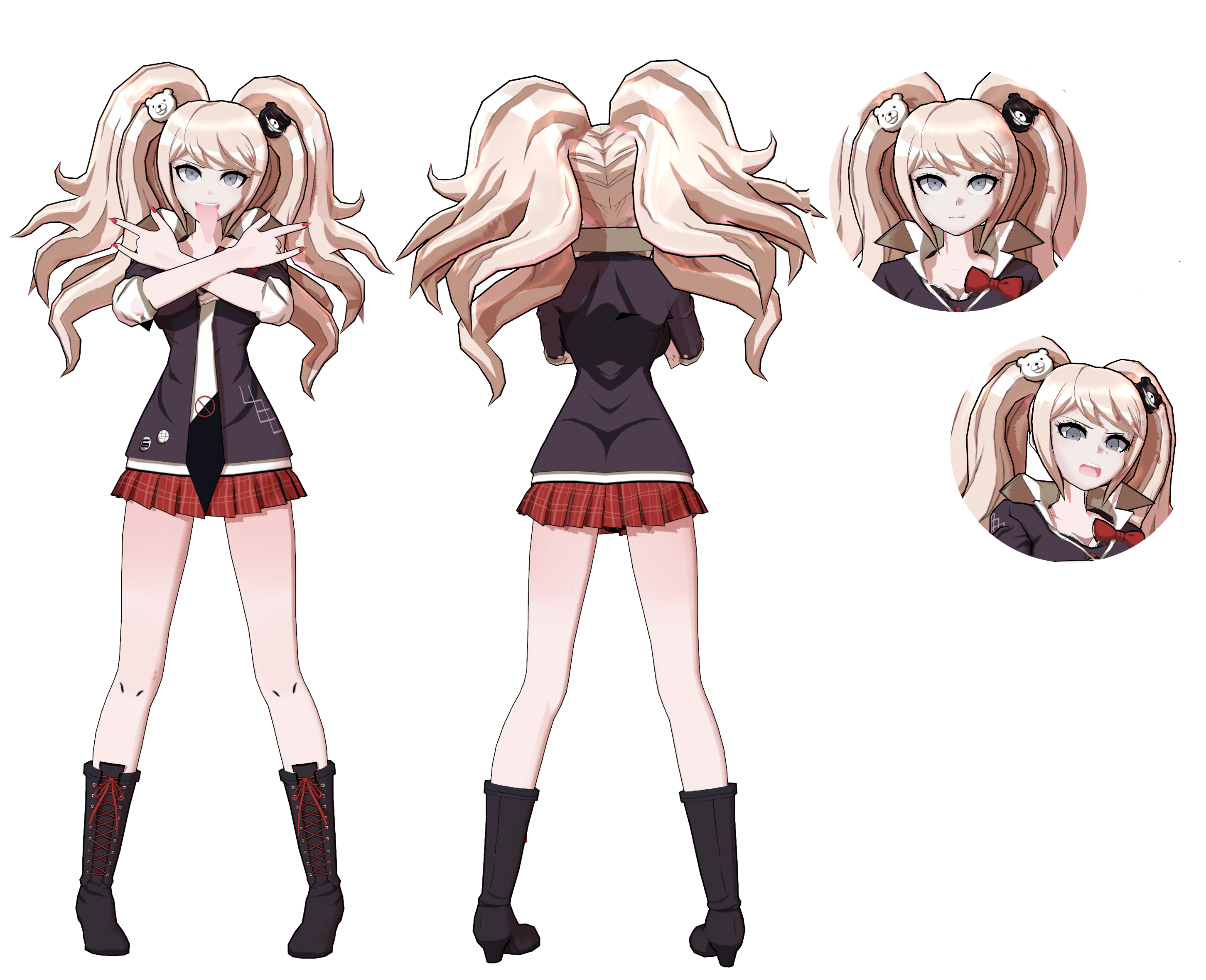 [ MMD x Danganronpa ] Junko Enoshima DL by Wysida on DeviantArt