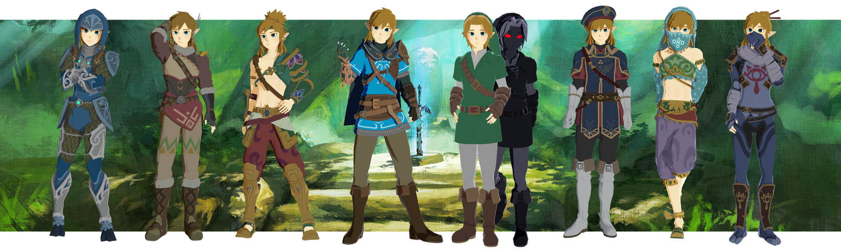 [MMD x BOTW/TOTK] Link DL by Wysida on DeviantArt