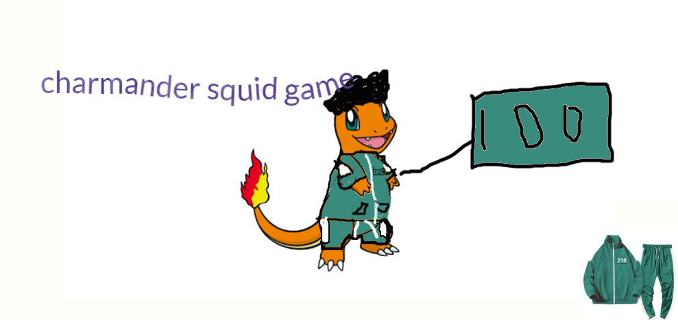 charmander squid game by shadowpokemon5 on DeviantArt
