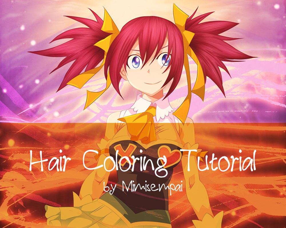 Tutorial Hair Coloring by MimiSempai on DeviantArt