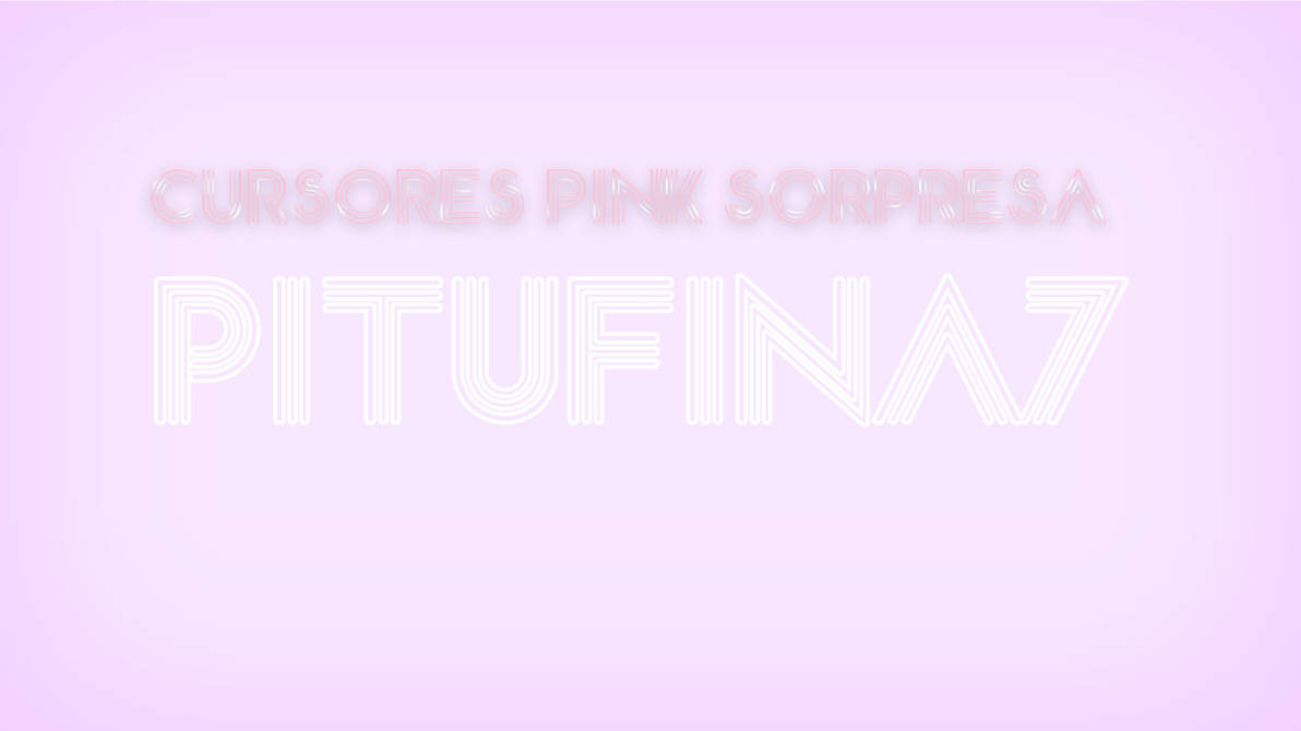 Cursores Pink by PiTuFiNa7 on DeviantArt