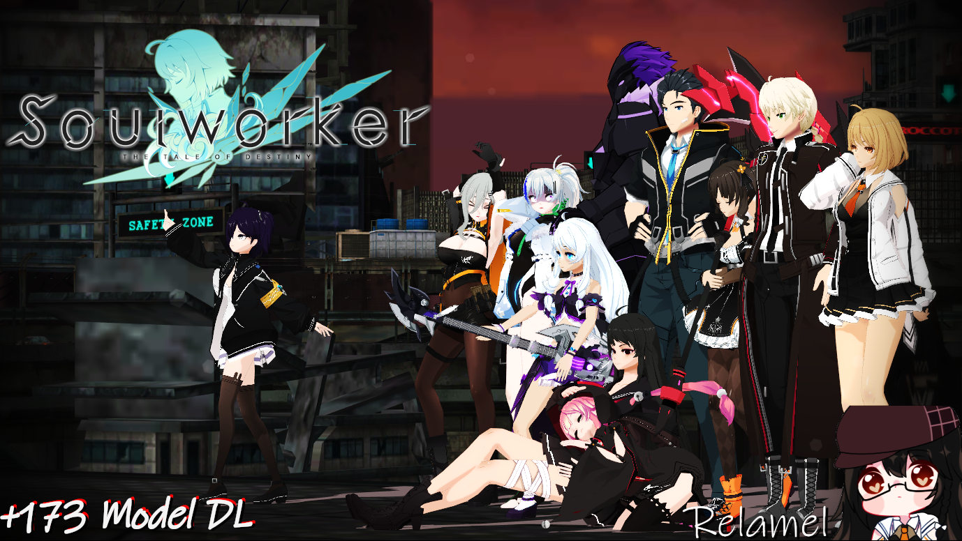 [MMD DL] SoulWorker Model Pack by RelamelMMD on DeviantArt