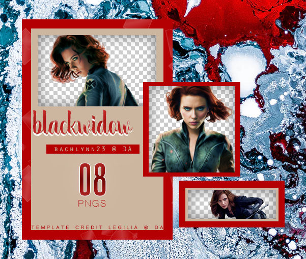 Red Headed Blackwidow Transparent Png Pack by BachtheOtter on DeviantArt