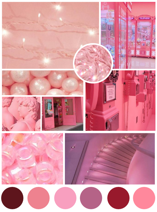 Pink Moodboard by BachtheOtter on DeviantArt