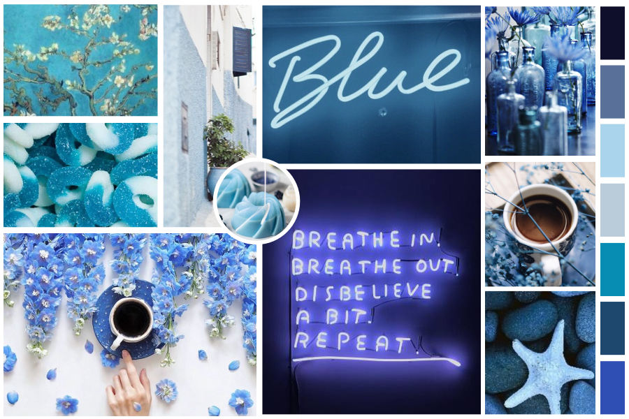 Blue Moodboard by BachtheOtter on DeviantArt