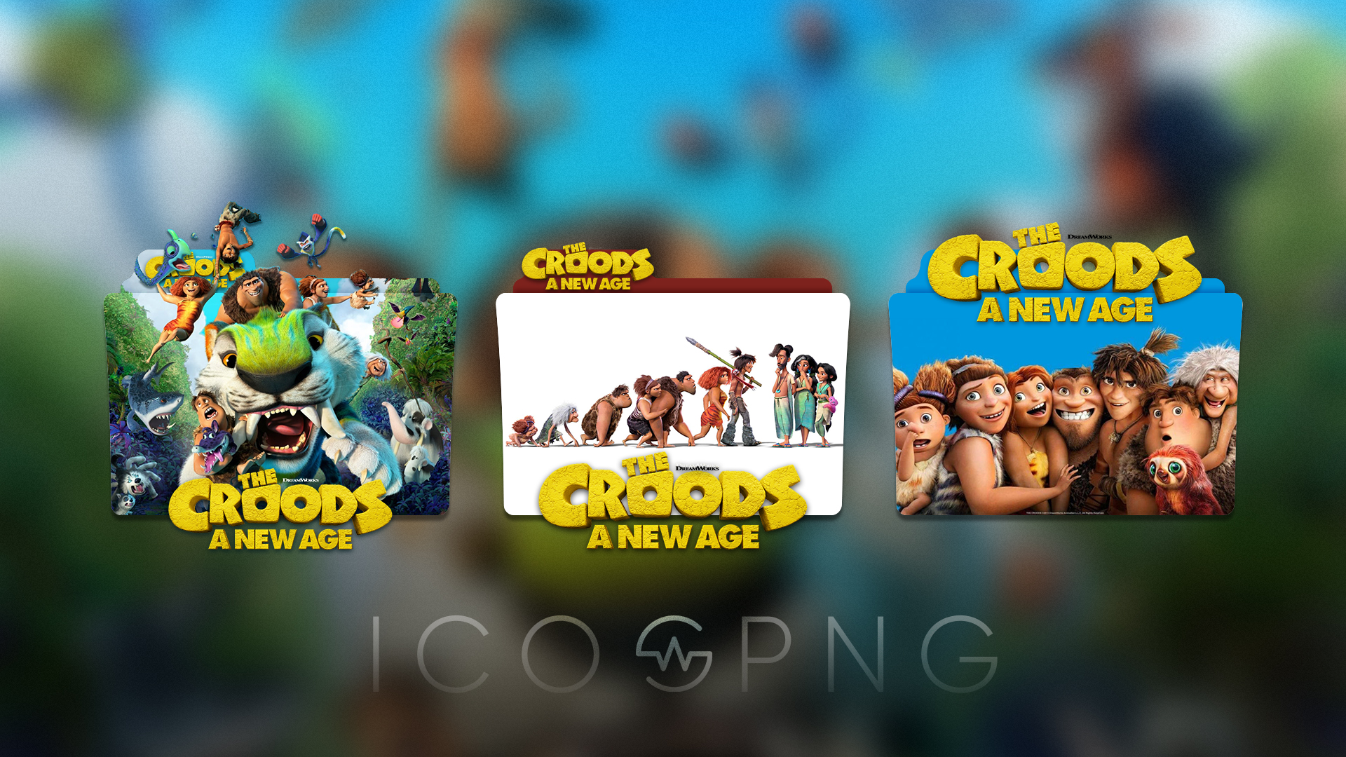 The Croods A New Age (2020) Movie Folder Icon Pack by salahalwattar on ...