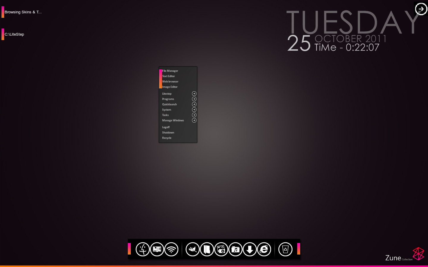 20WT-Mod Zune Litestep Theme by esamdg on DeviantArt