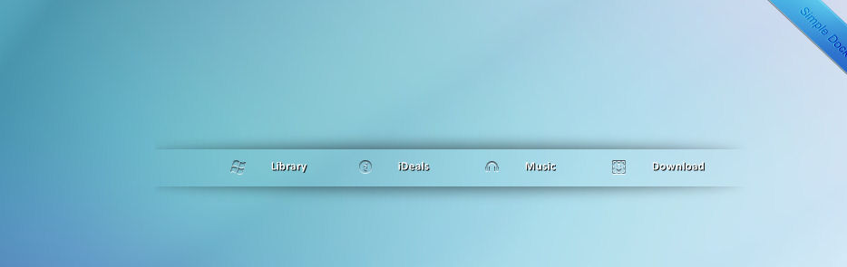 Simple Dock For Rainmeter by Reappearance891030 on DeviantArt