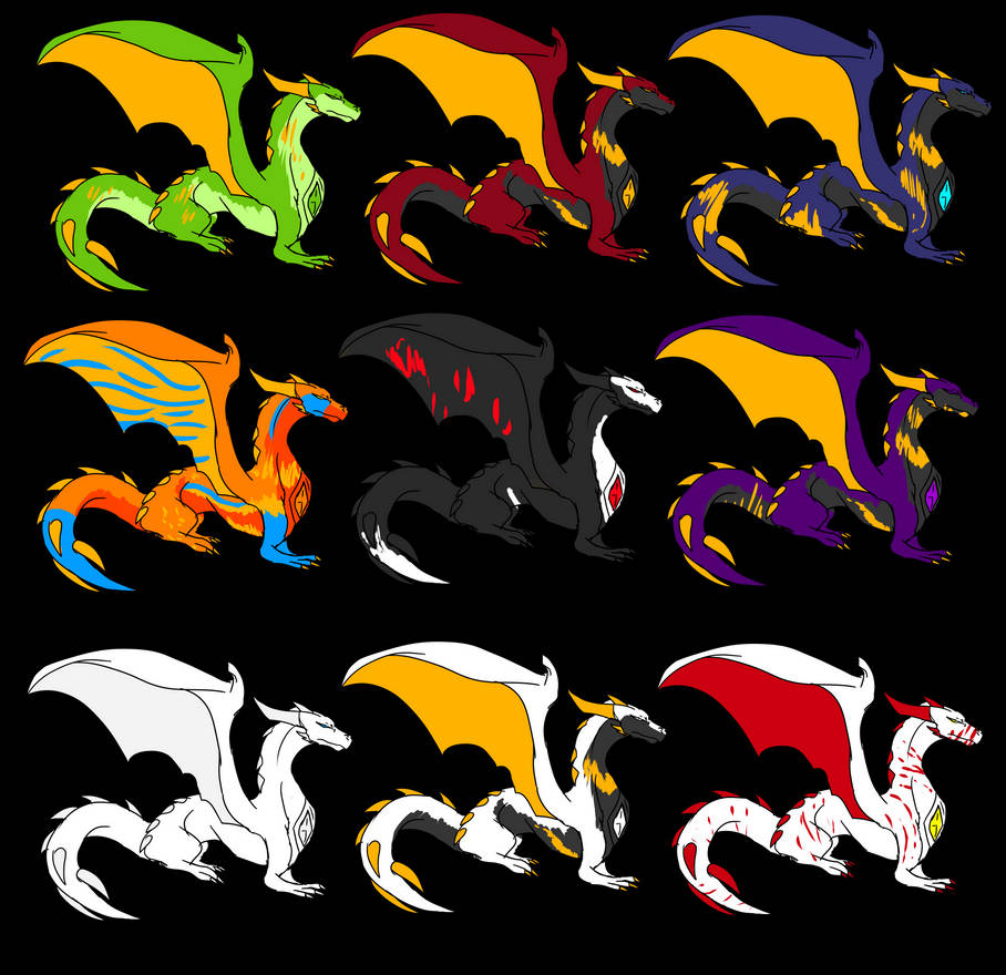 Arcane Dragons by DEAFHPN on DeviantArt