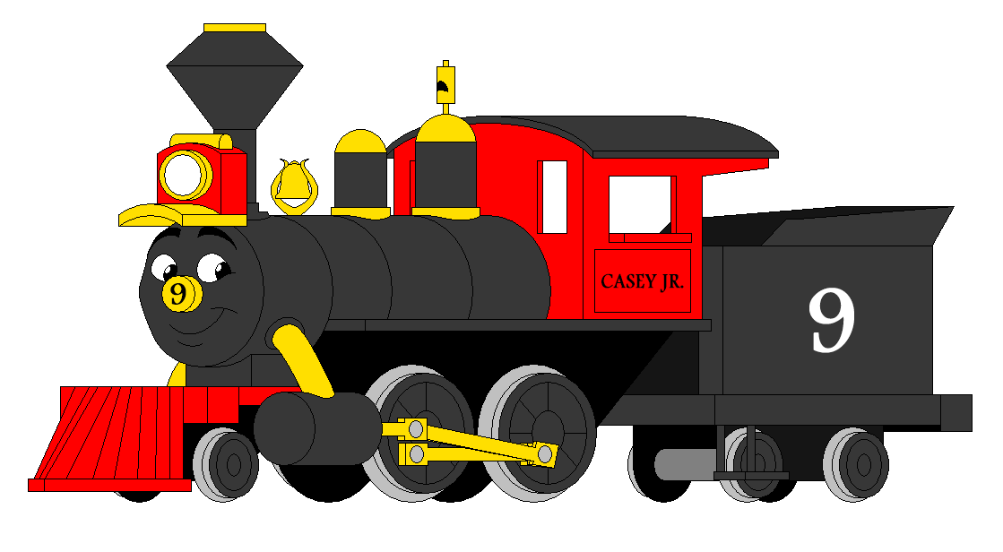Casey Jr.'s Comin' Down the Track! by JaytheFox99 on DeviantArt